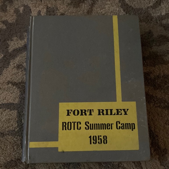 Other | Fort Riley Rotc Summer Camp 1958 Yearbook Vintage | Poshmark